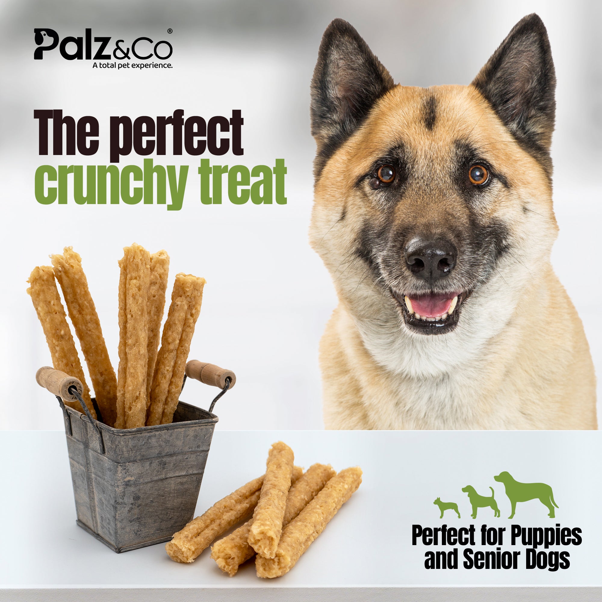 Moodog Granulated Corium Collagen Chew Sticks – Palzandco